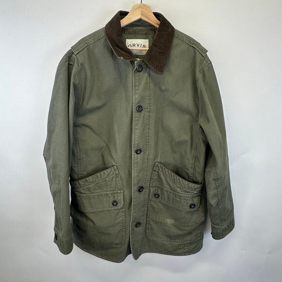 Orvis | Jackets & Coats | Orvis Quilt Lined Barn Chore Field Canvas ...